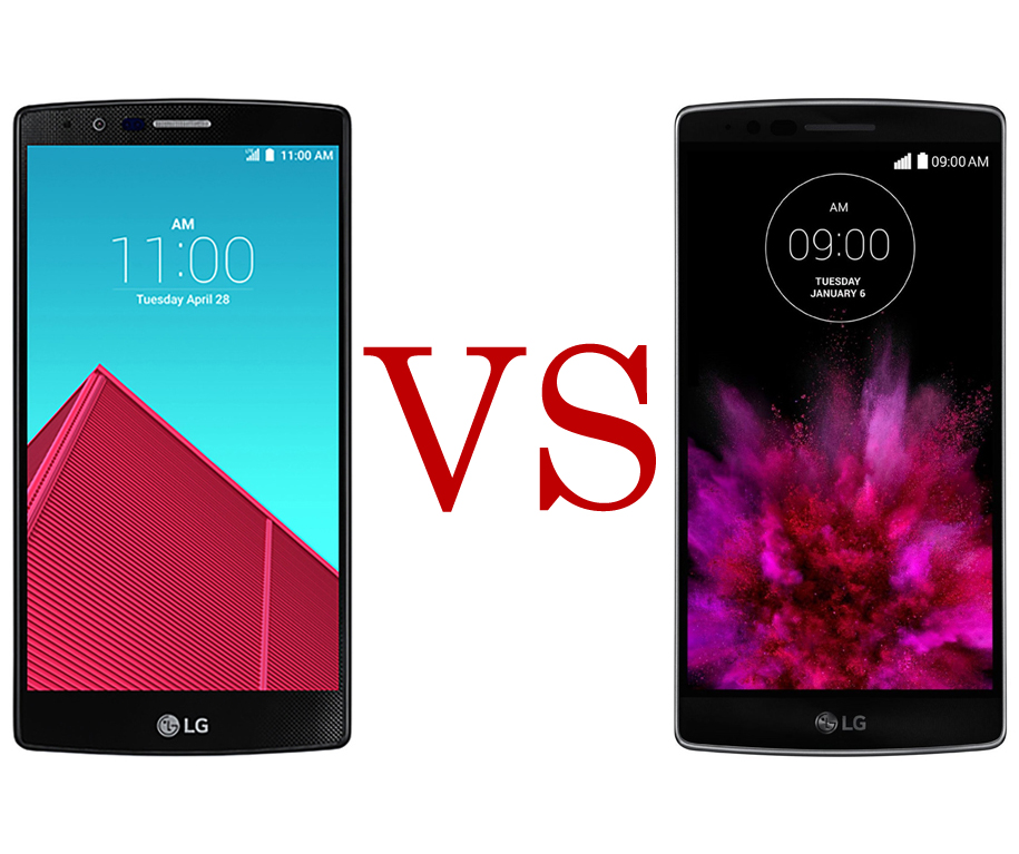 LG G4 versus LG G Flex 2
